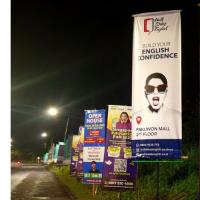 Jasa Cetak dan Pemasangan T Banner - Semesta Advertising