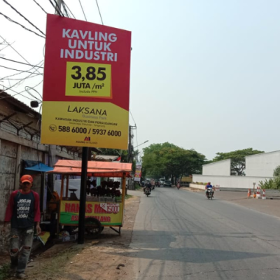 Pembuatan Papan Reklame Perumahan - Semesta Advertising
